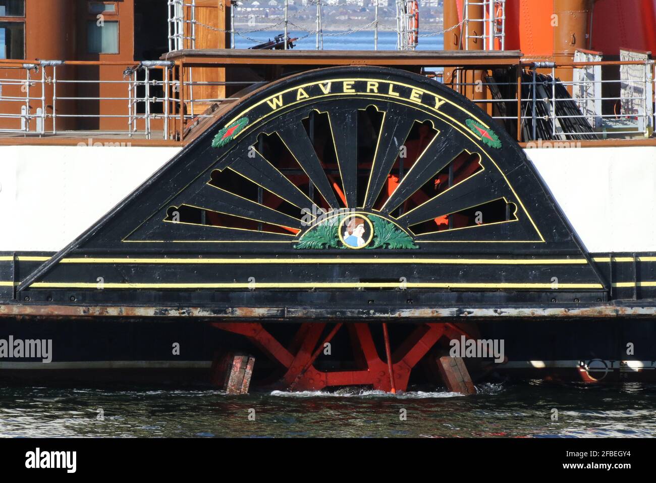 PS Waverley, a historic paddle steamer owned by the Paddle Steamer ...