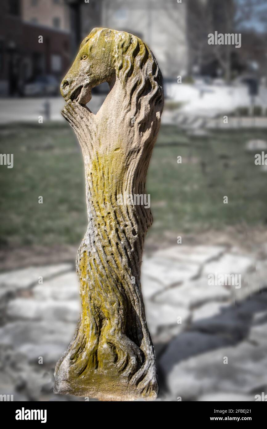 Vintage hitching post hi-res stock photography and images - Alamy