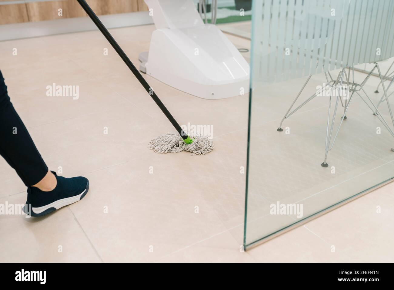 Clean Floor With Mob High Resolution Stock Photography and Images - Alamy