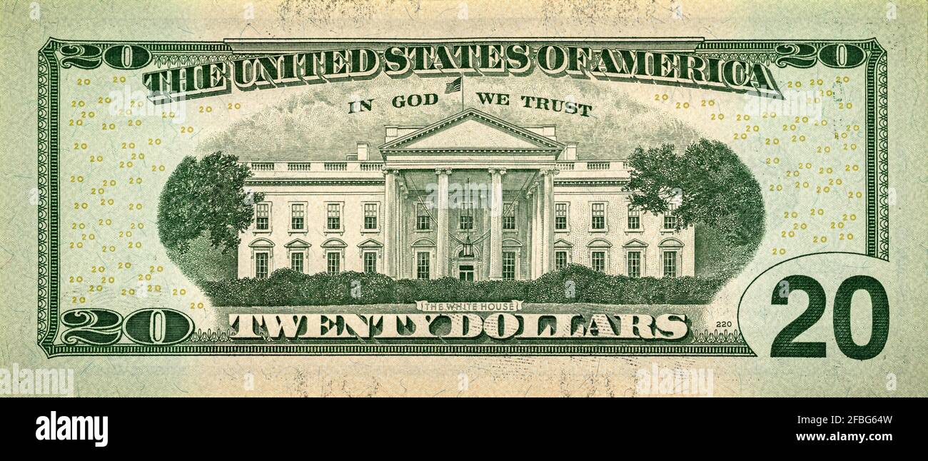 100 dollar bill backside hi-res stock photography and images - Alamy