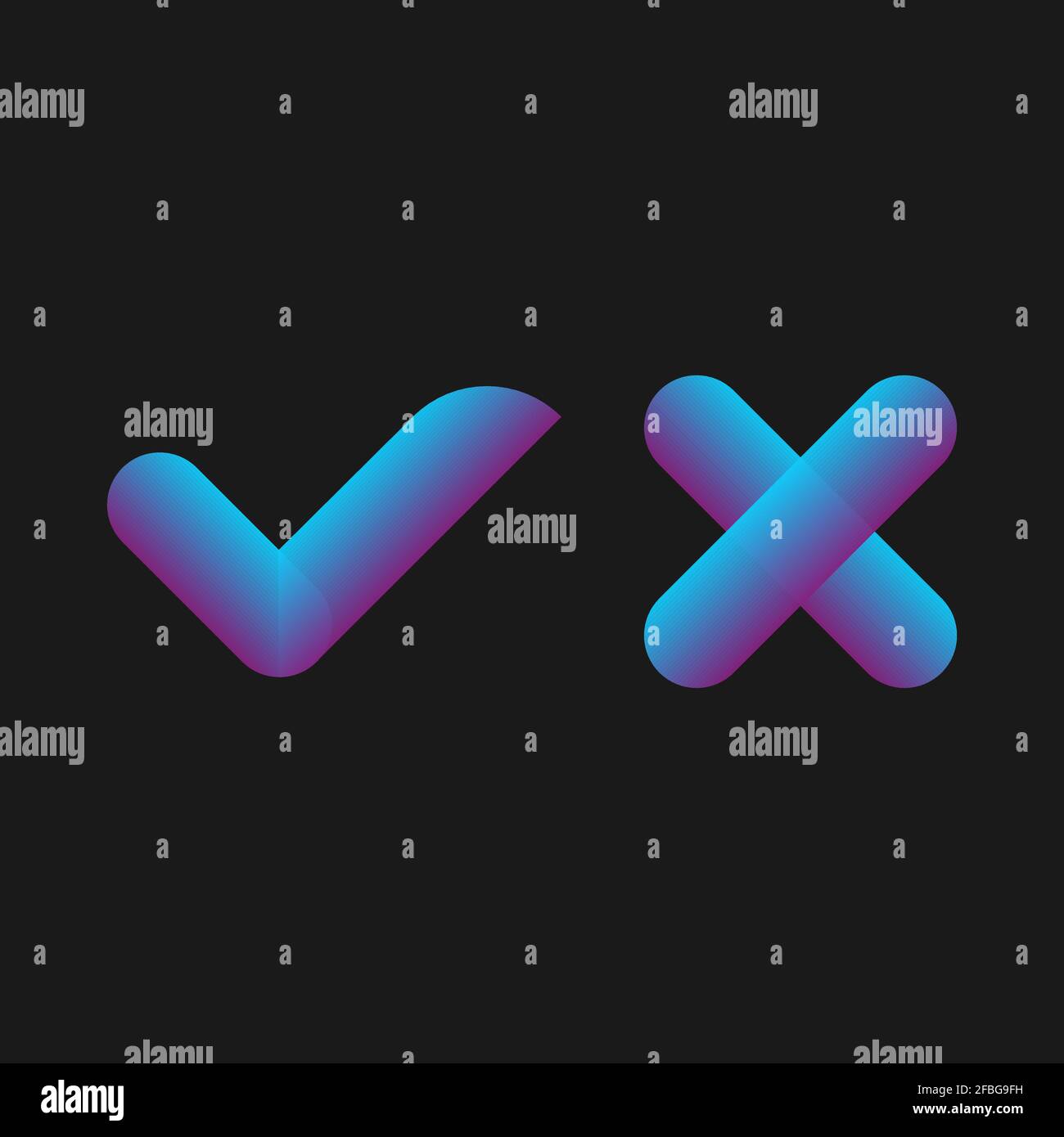 Checkmark sign hi-res stock photography and images - Alamy