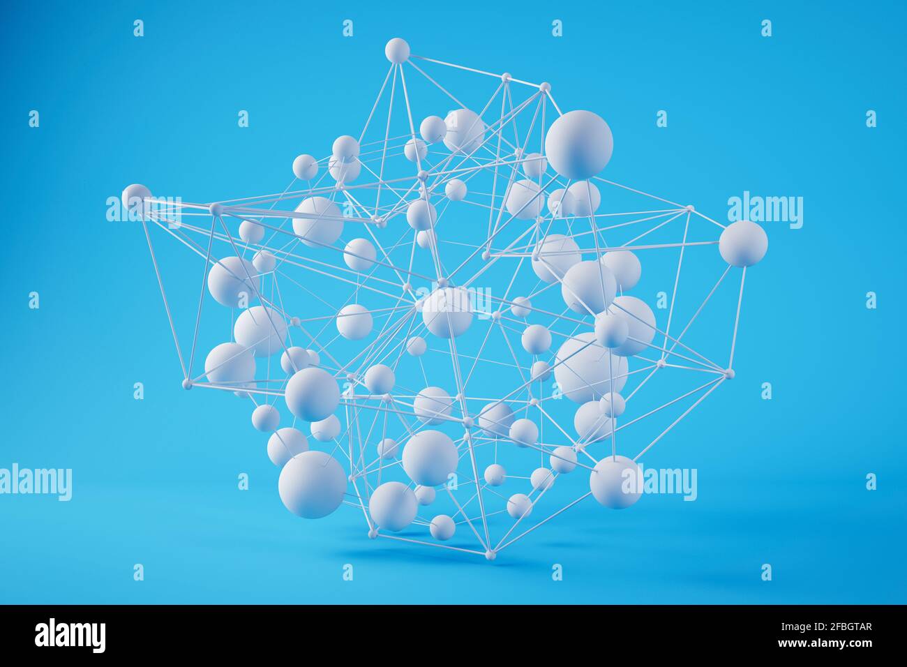 Connected spheres hi-res stock photography and images - Alamy