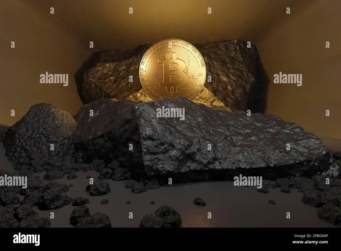 Bitcoin production hi-res stock photography and images - Alamy