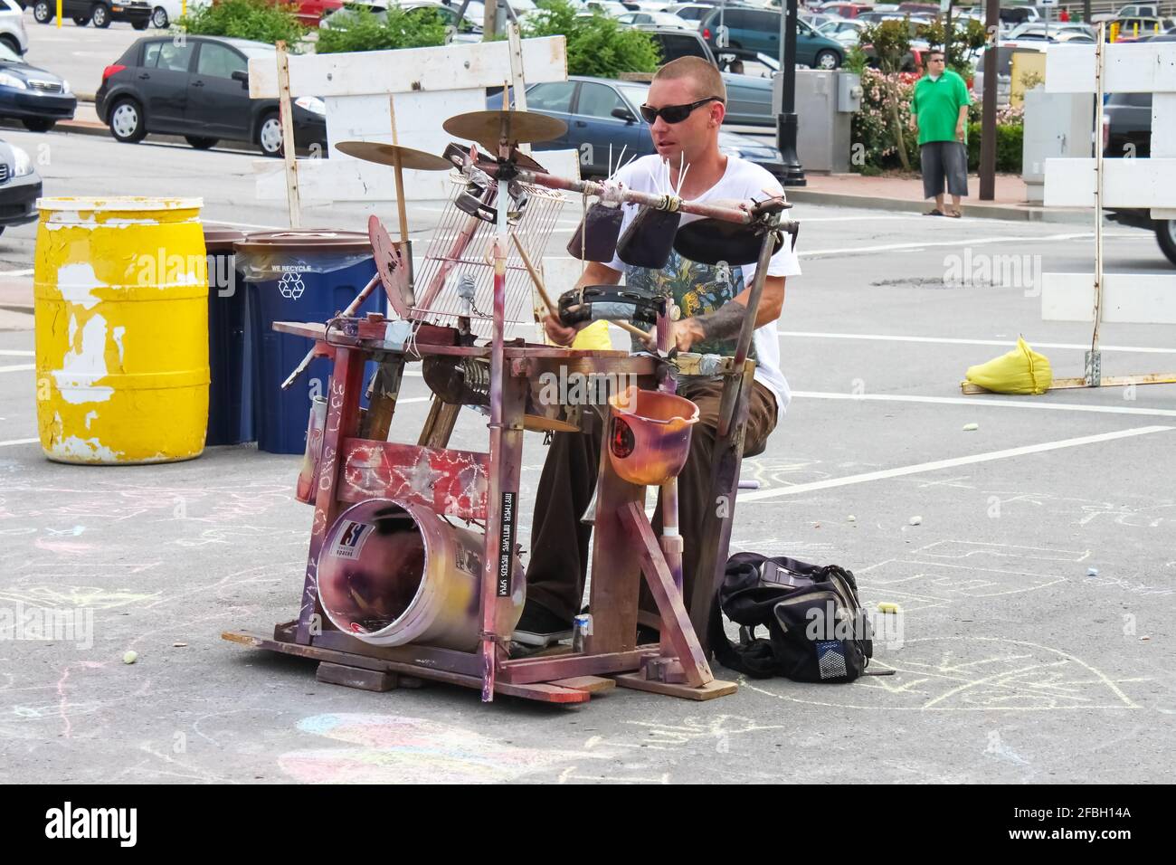Home made musical instruments hi-res stock photography and images - Alamy
