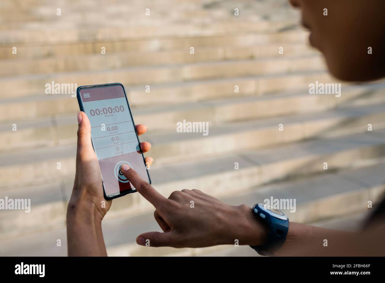 Setting timer hi-res stock photography and images - Alamy