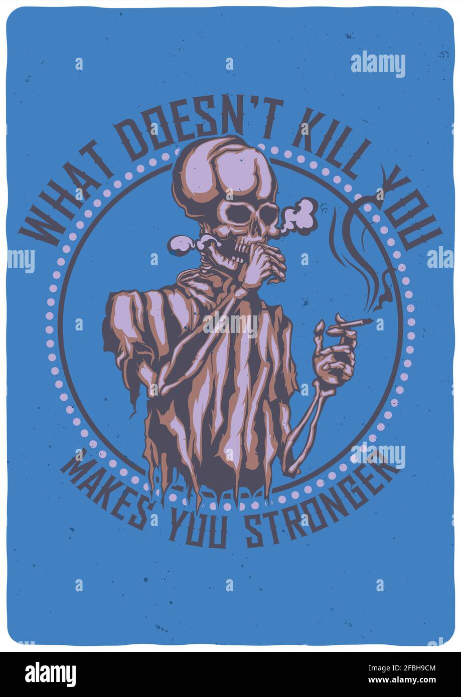 Medical poster skeleton Cut Out Stock Images & Pictures - Alamy