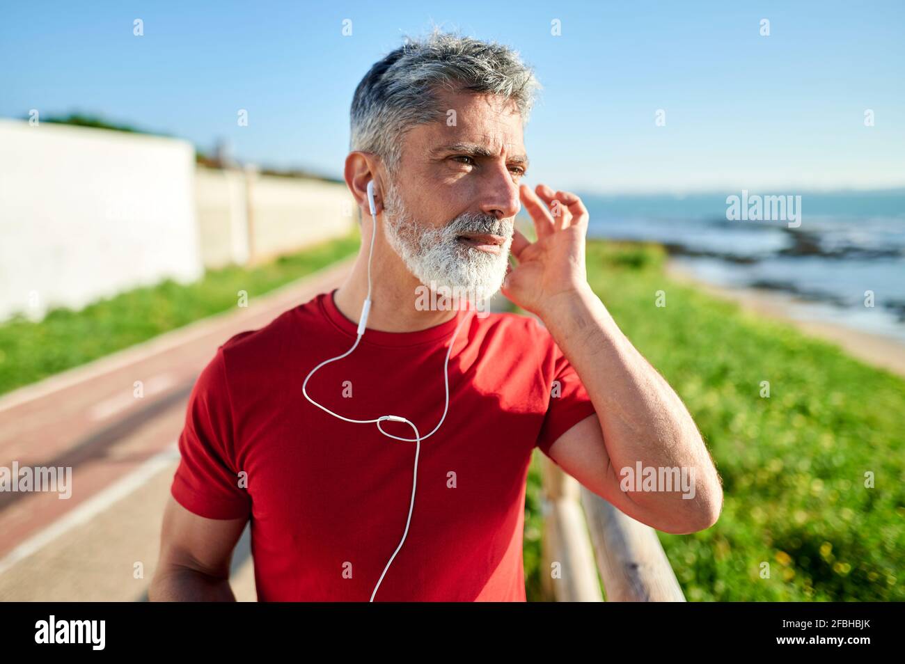 Contemplating man hi-res stock photography and images - Alamy
