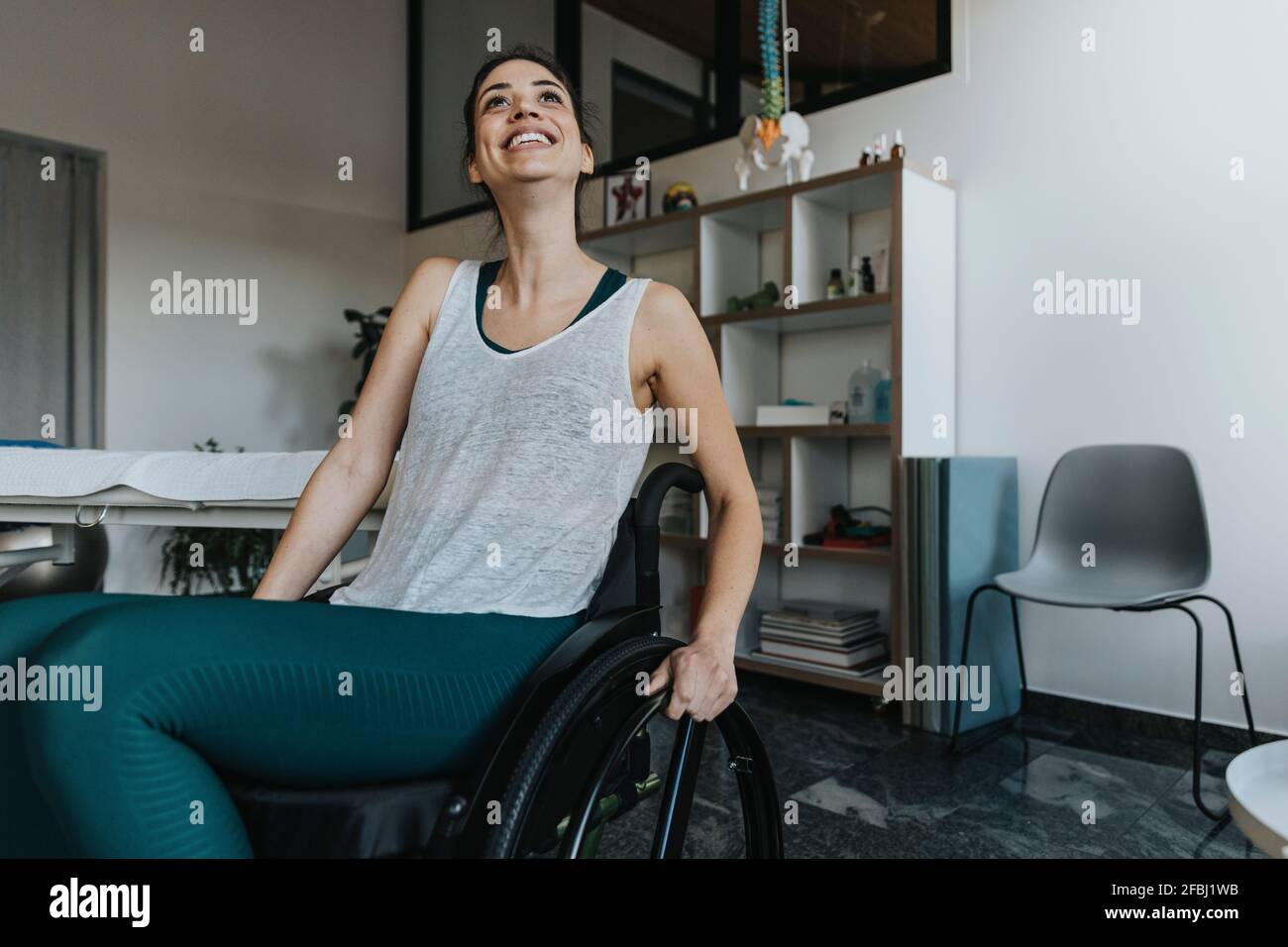 Female wheelchair user hi-res stock photography and images - Alamy