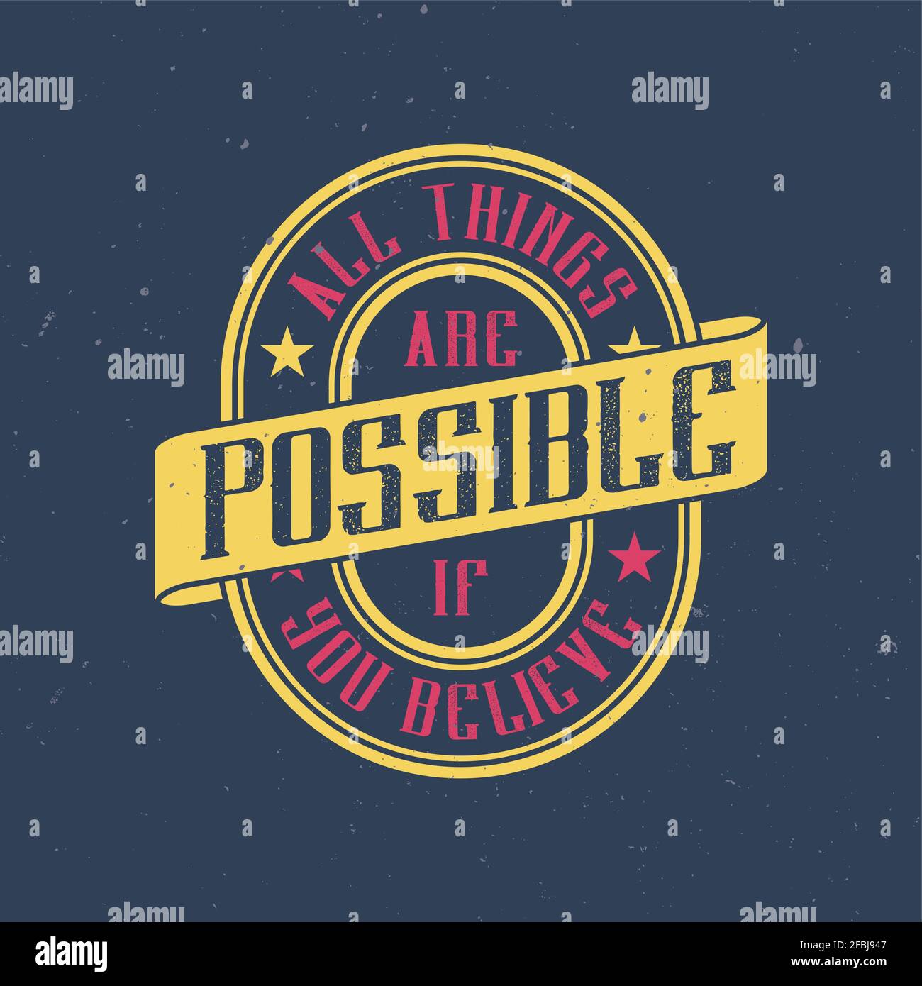Motivational poster. Inspirational quote design Stock Vector Image ...