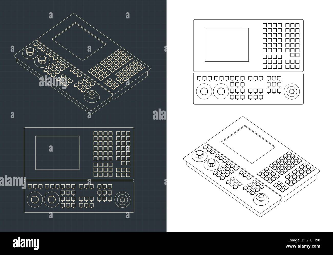 Manual controller Stock Vector Images - Alamy