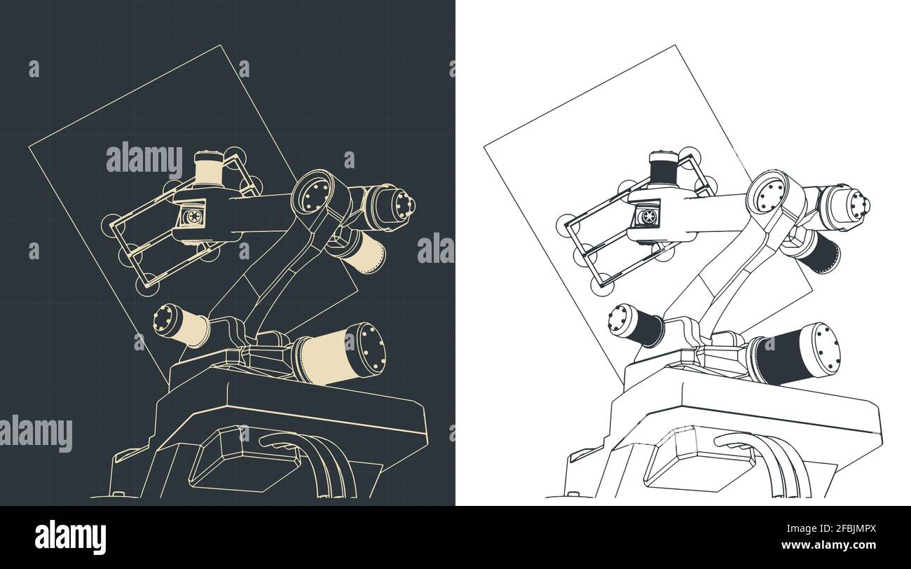 Stylized vector illustration of drawings of robot with vacuum gripper ...