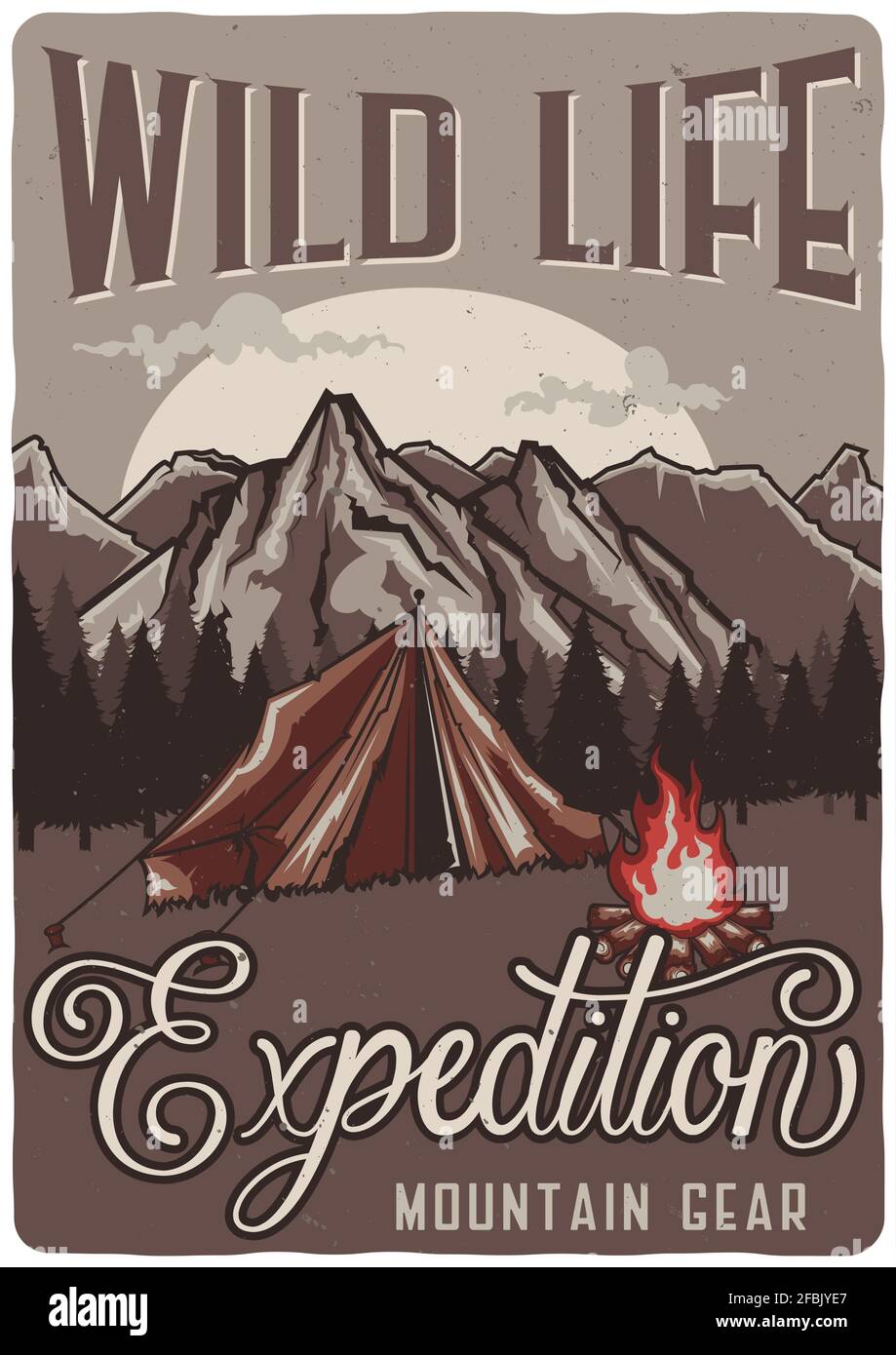 Poster design tent in Cut Out Stock Images & Pictures - Alamy