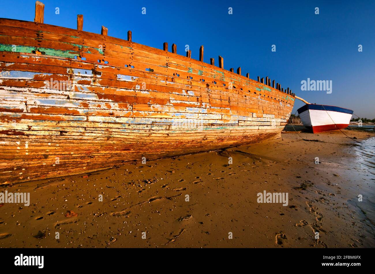 Two boats in Belo sur Mer, Madagascar Stock Photo - Alamy
