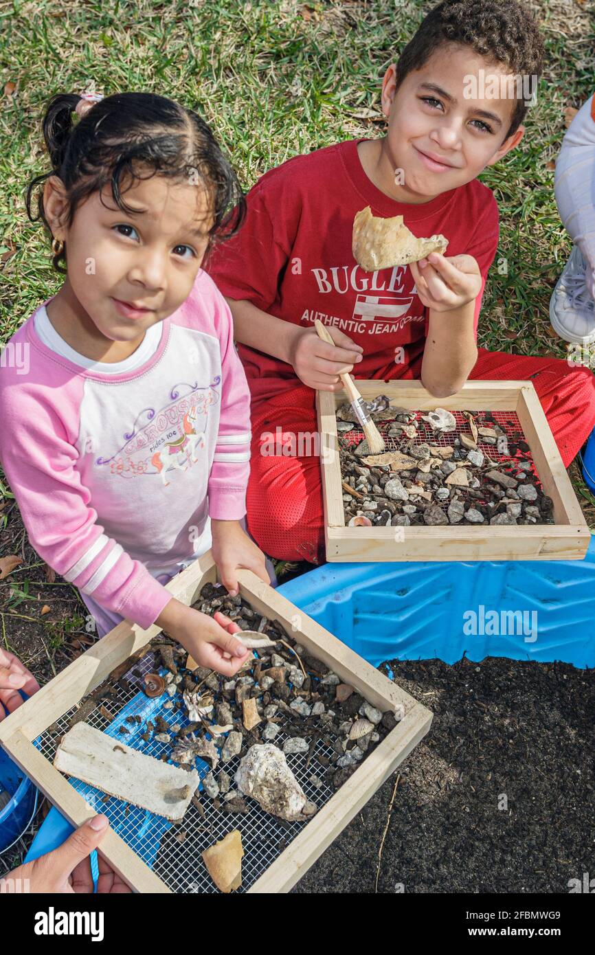 Miami Florida,Homestead Biscayne National Park,Hispanic boy girl ...