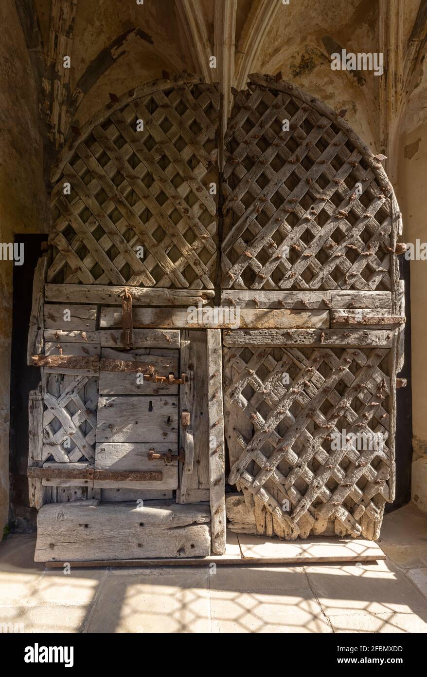 Chepstow castle door hi-res stock photography and images - Alamy
