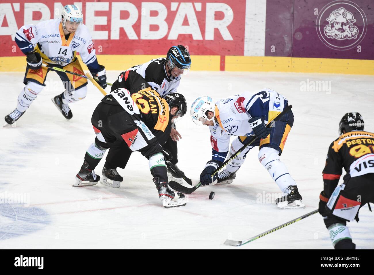 April 23, 2021, Bern, Postfinance Arena, NL 1/4 Final - Game 6: Bern ...