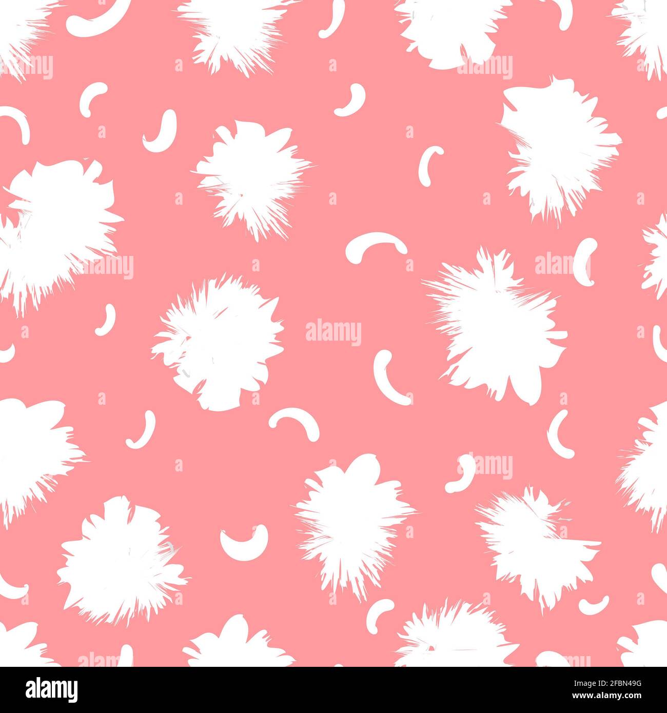 abstract seamless pattern monochrom Stock Photo - Alamy