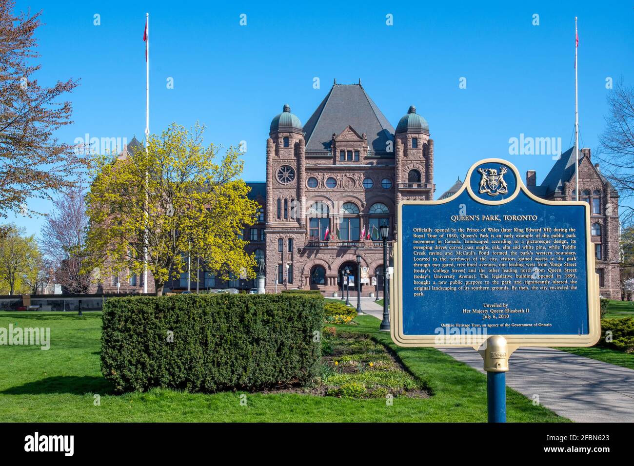 Ontario parliament building toronto hi-res stock photography and images ...