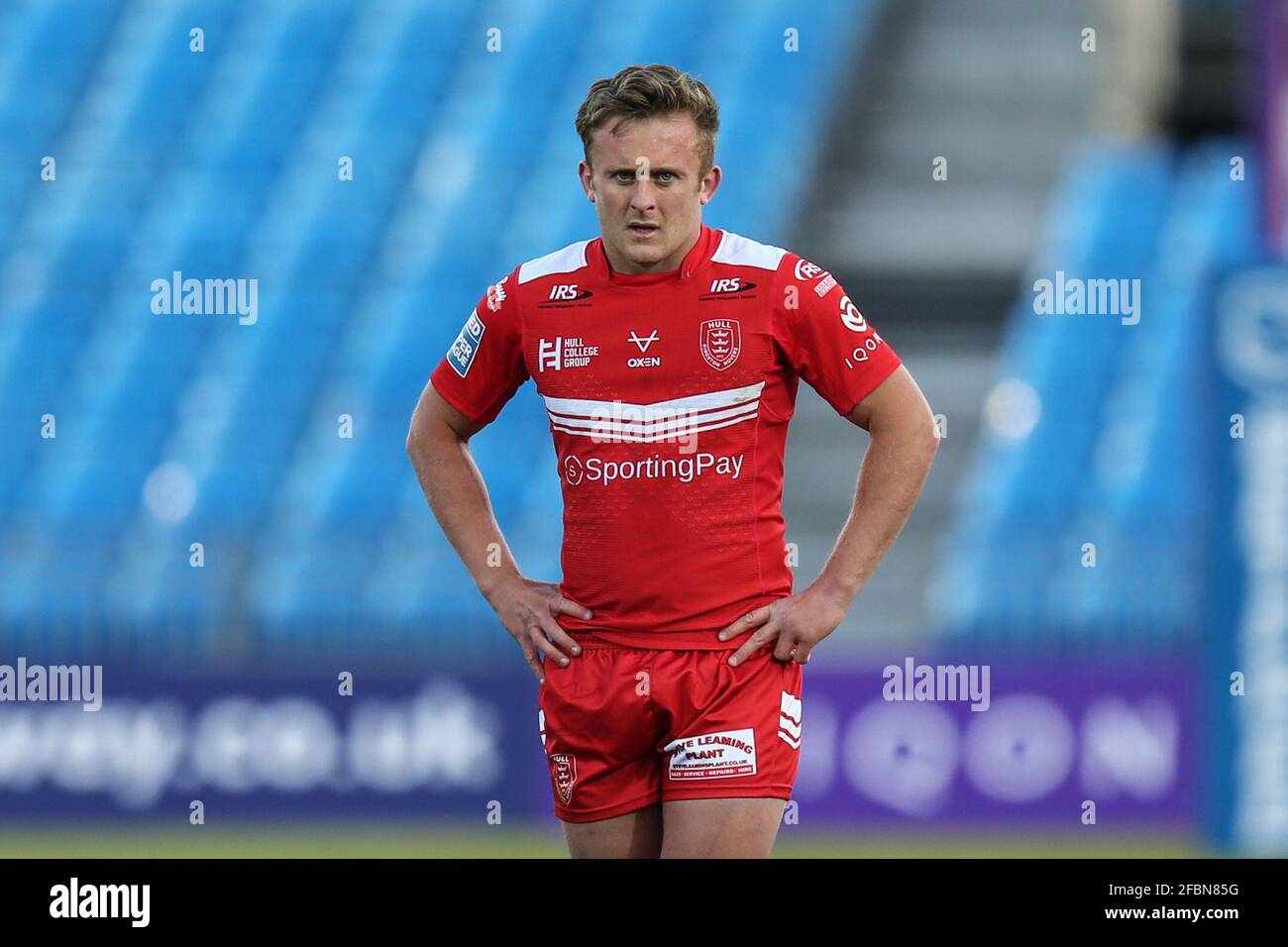 Jez Litten (14) of Hull KR during the game Stock Photo - Alamy