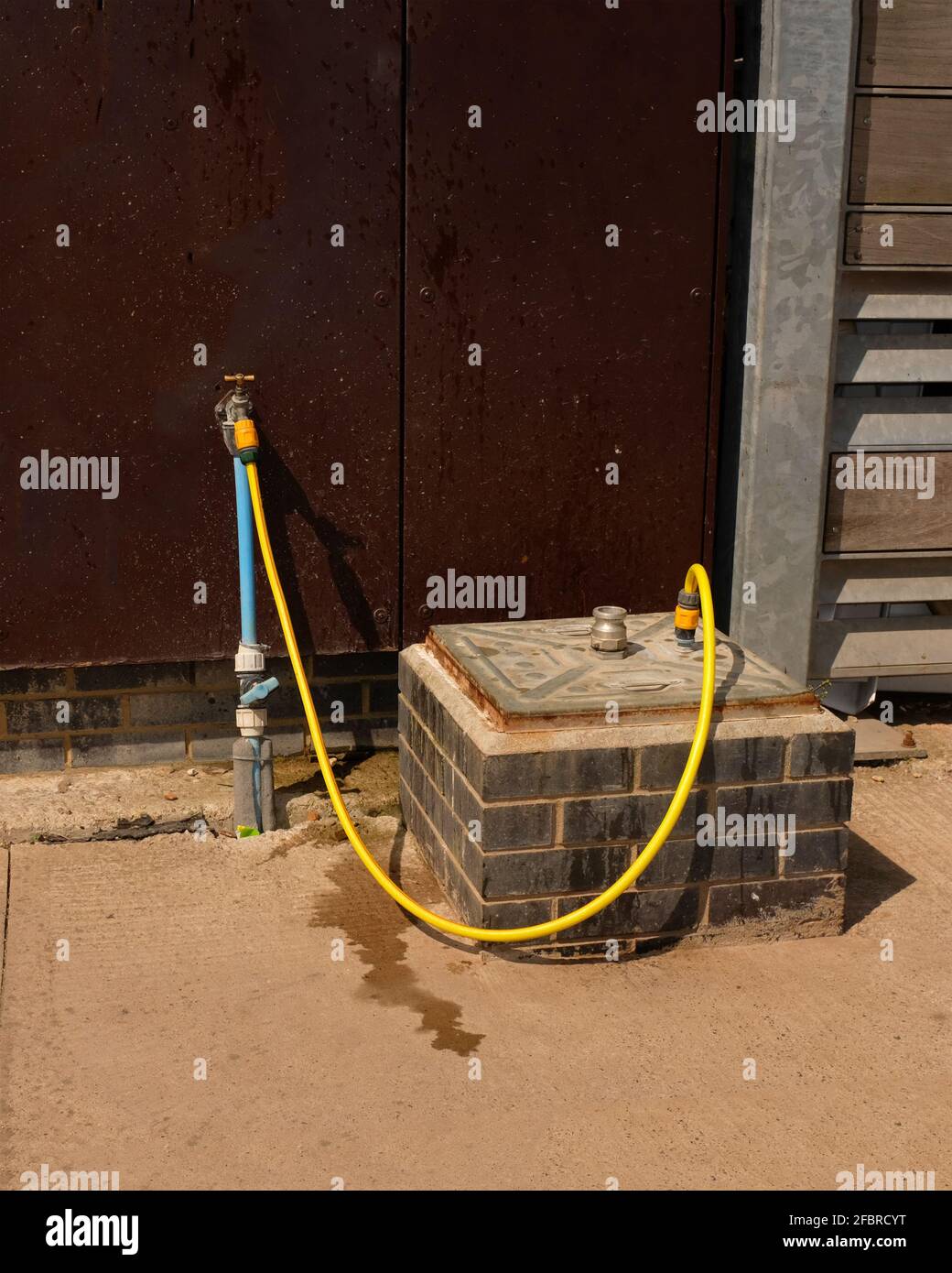 April 2021 - Waste & foul water disposal point at the marina in ...