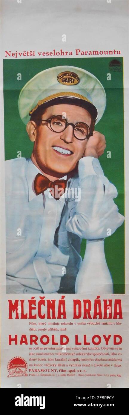 Harold lloyd film poster hi-res stock photography and images - Alamy