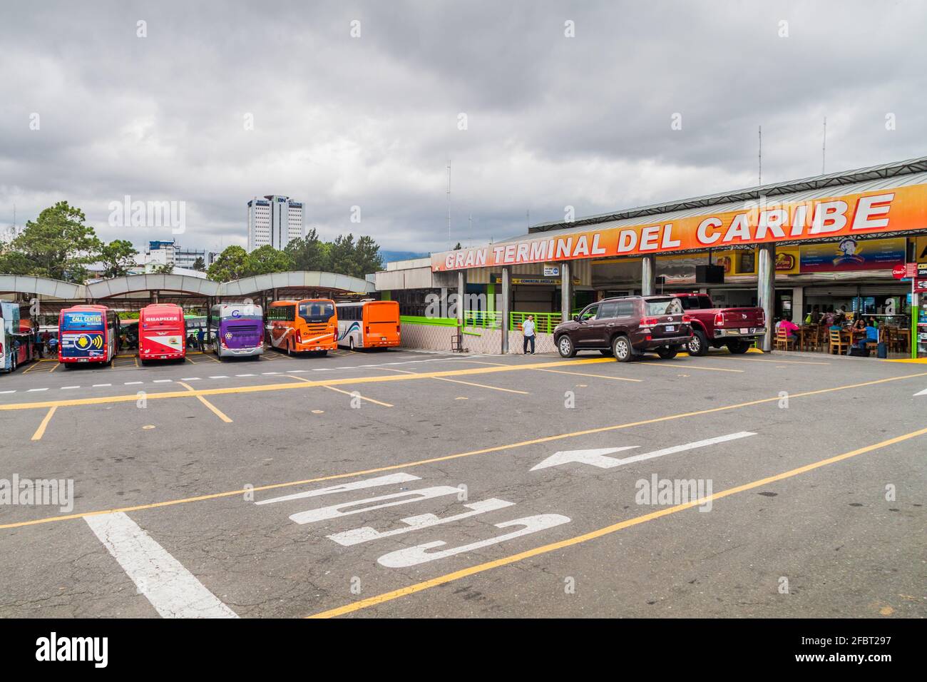 Bus in costa hi-res stock photography and images - Alamy