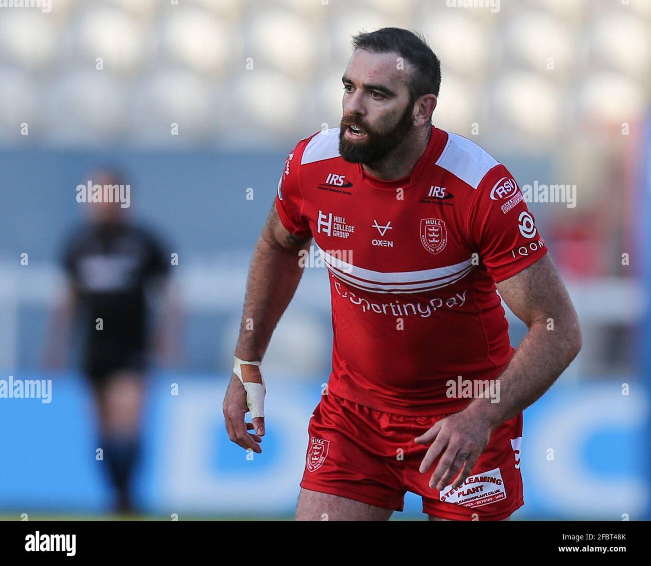 Kane Linnett (12) of Hull KR during the game Stock Photo - Alamy