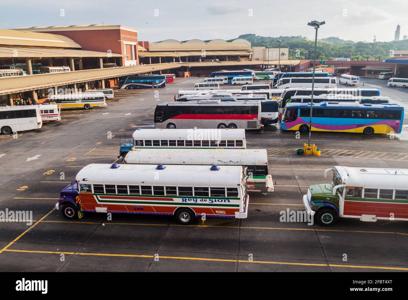 City bus terminal hi-res stock photography and images - Alamy