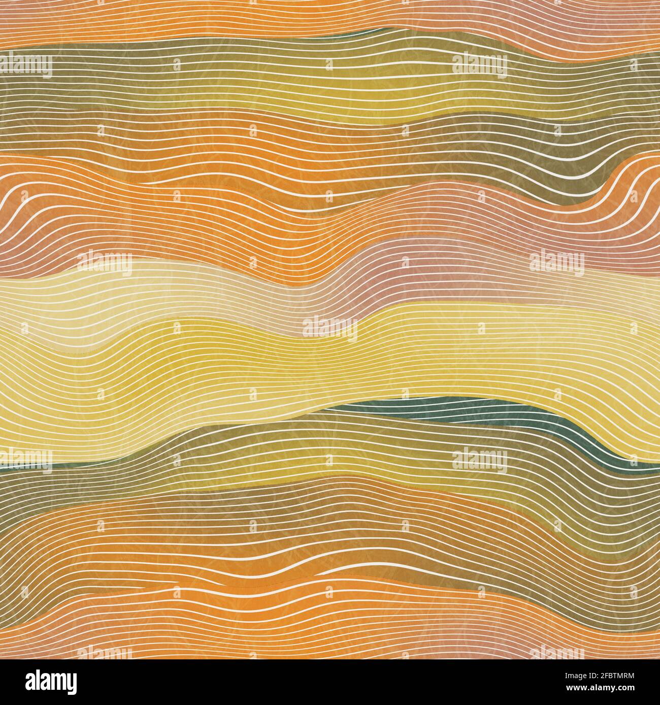 Seamless natural landscape hill pattern for print Stock Photo - Alamy