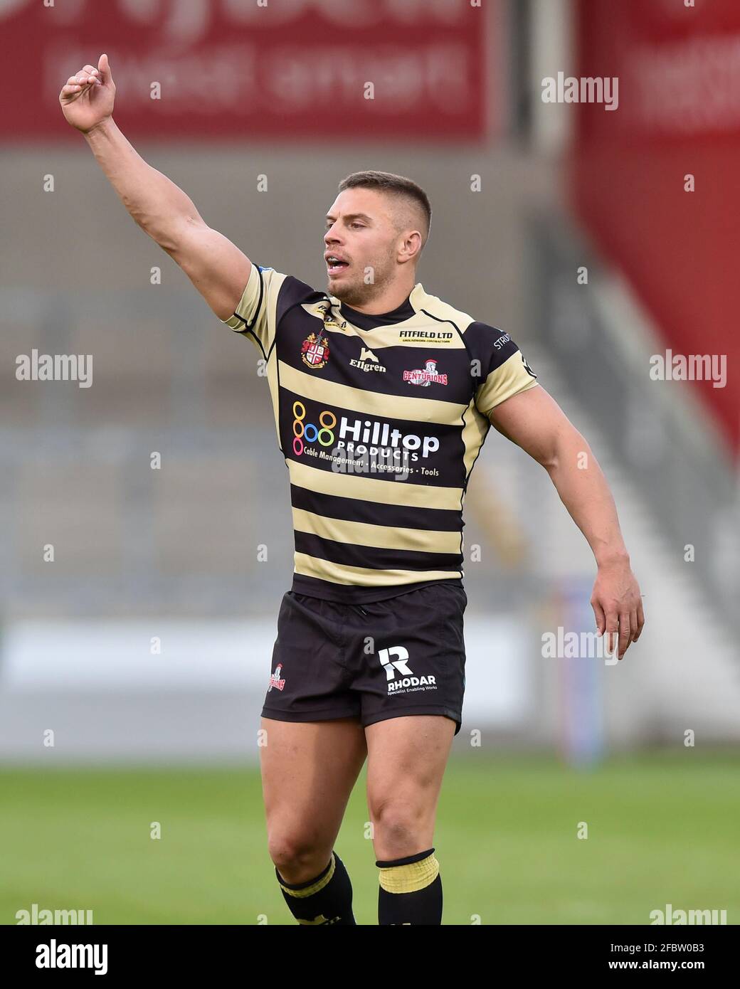 Matty Russell (2) of Leigh Centurions during the game Stock Photo - Alamy