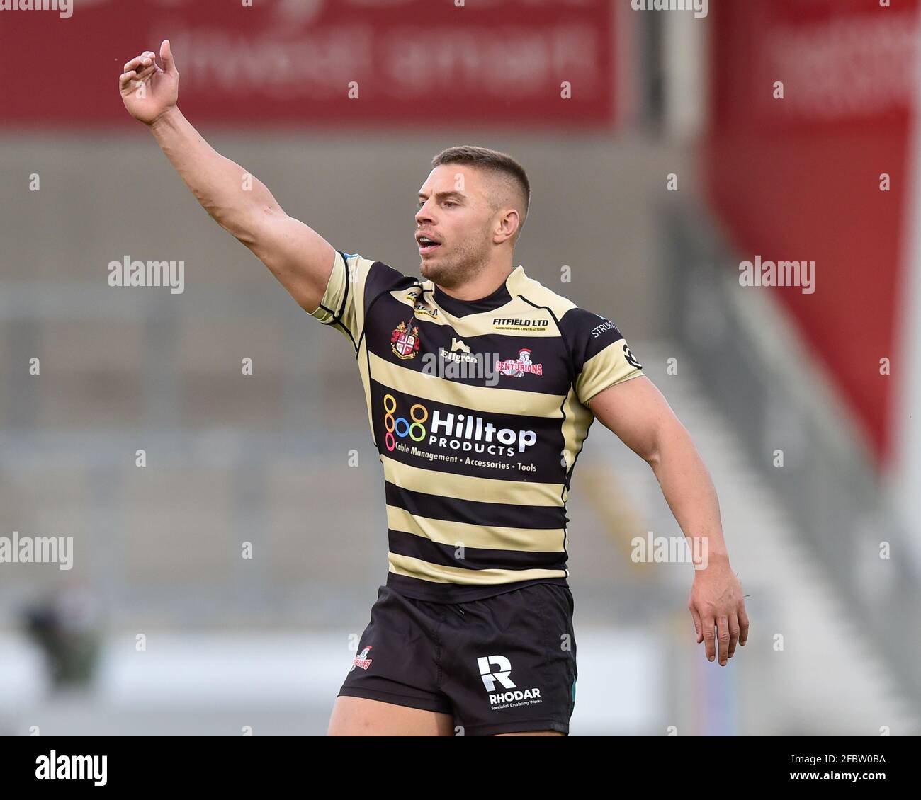 Matty Russell (2) of Leigh Centurions during the game Stock Photo - Alamy