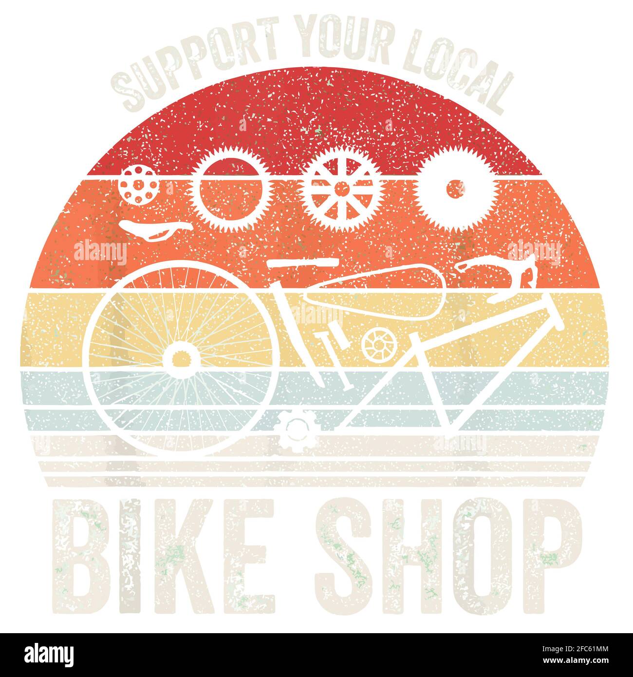 Bike Shop logo drawing Stock Photo - Alamy