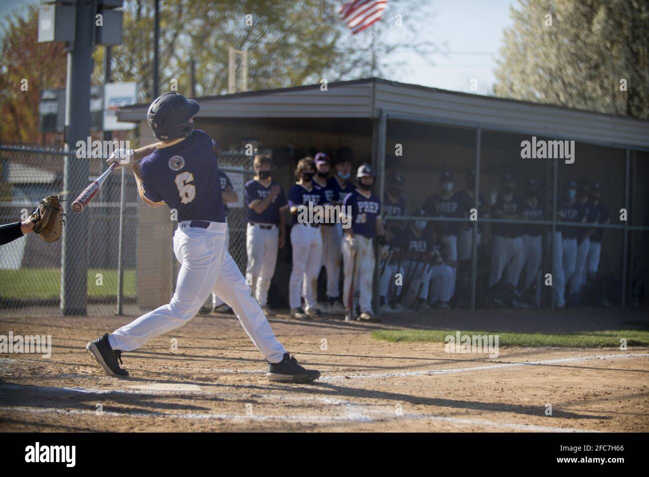 4/23/21 Scranton Prep vs. Scranton High Baseball Stock Photo - Alamy