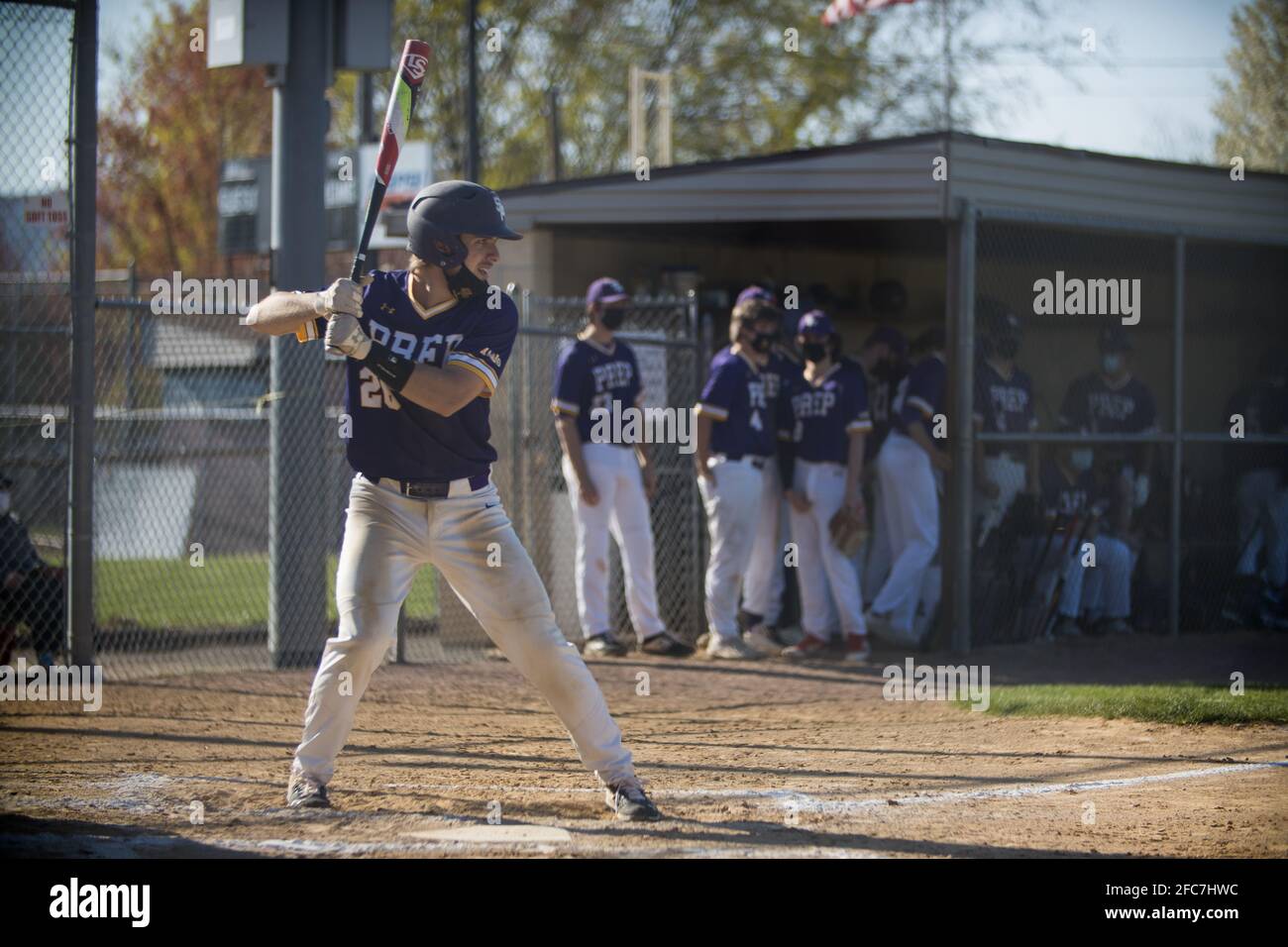 4/23/21 Scranton Prep vs. Scranton High Baseball Stock Photo - Alamy
