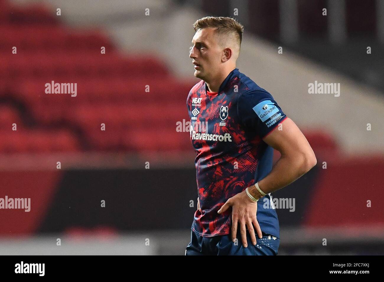 Sam Bedlow of Bristol Bears in action during the game Stock Photo - Alamy