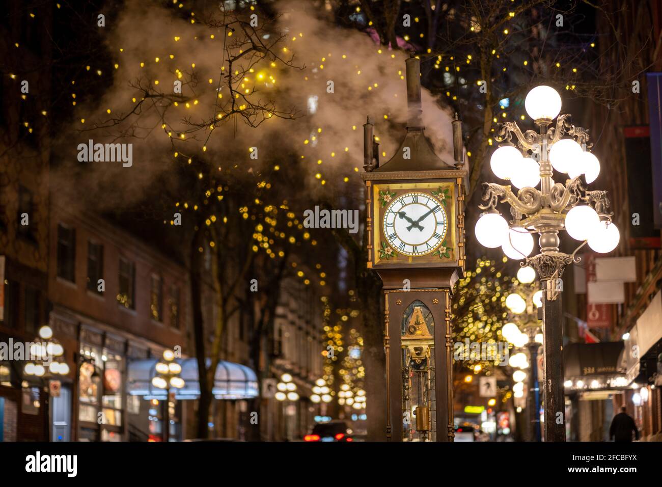Historic steam clock hi-res stock photography and images - Alamy