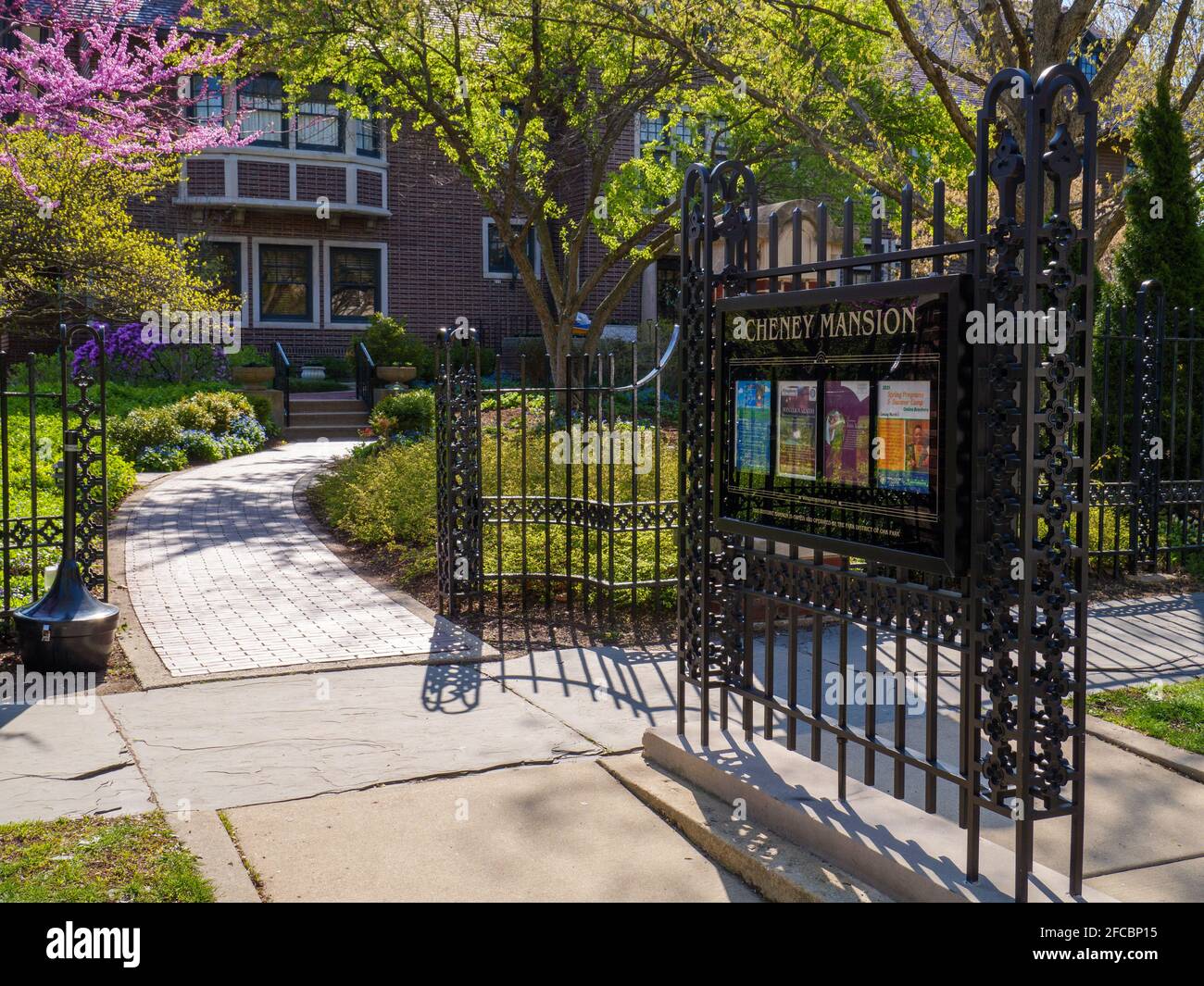 Cheney Mansion, Oak Park, Illinois Stock Photo - Alamy