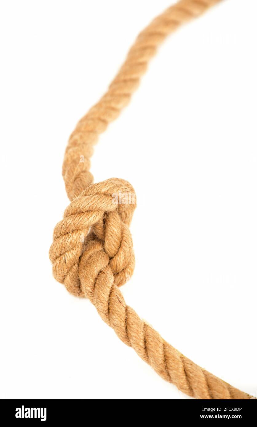 Figure Eight Bend isolated on white background Stock Photo - Alamy