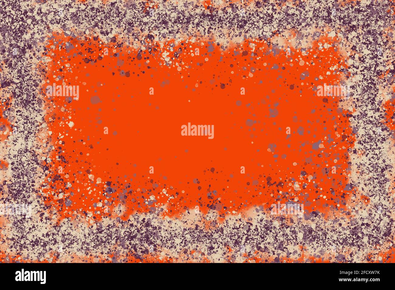 An abstract grunge splatter border background image Stock Photo - Alamy