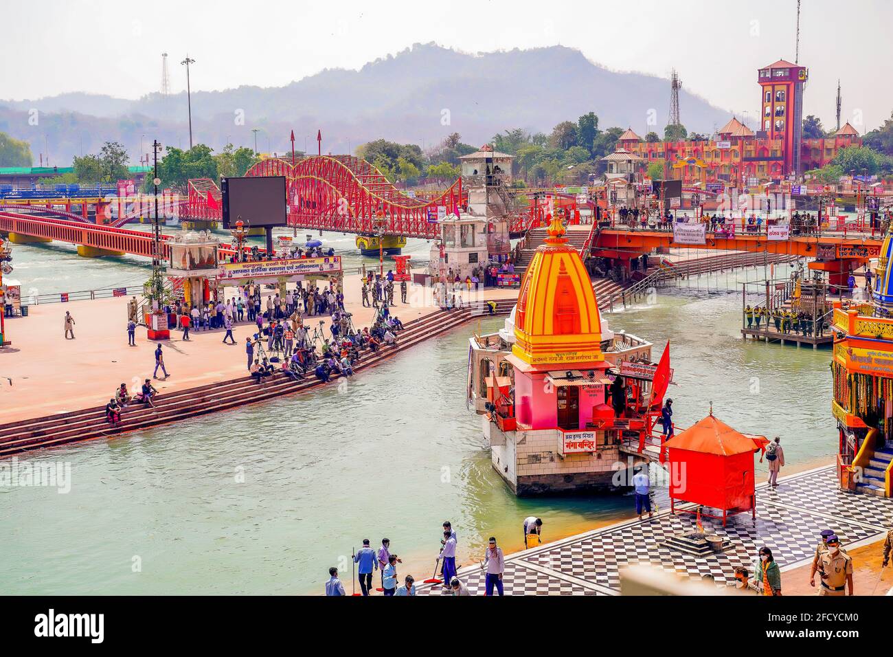 Har ki Pauri (Haridwar Stock Photo - Alamy