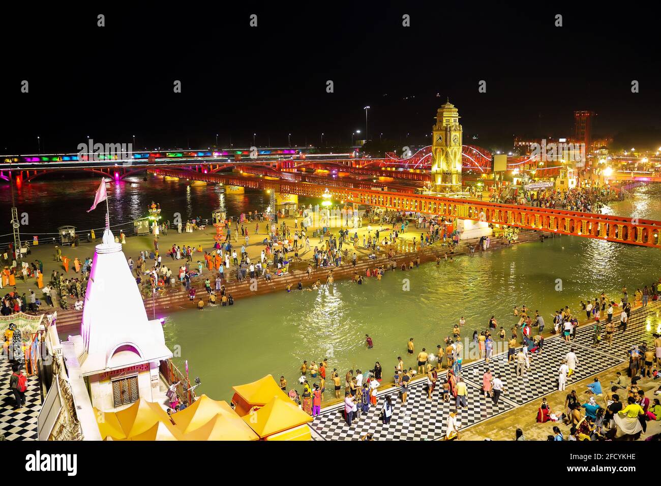 Har ki Pauri (Haridwar Stock Photo - Alamy