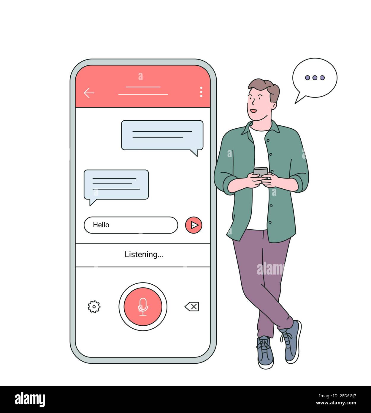 Loud Phone Conversation