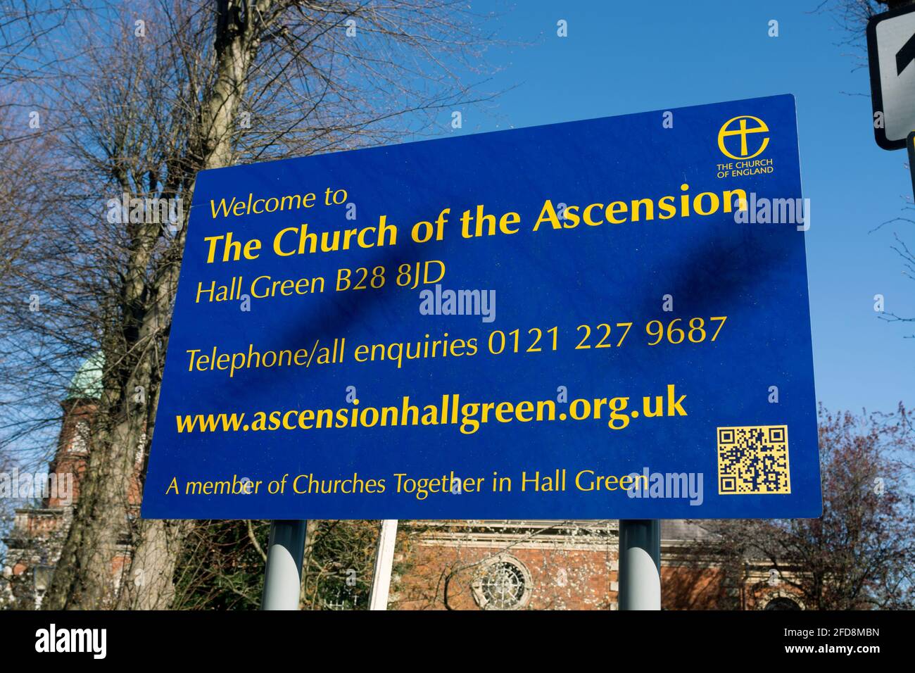 The Church of the Ascension, Hall Green, Birmingham, England, UK Stock ...