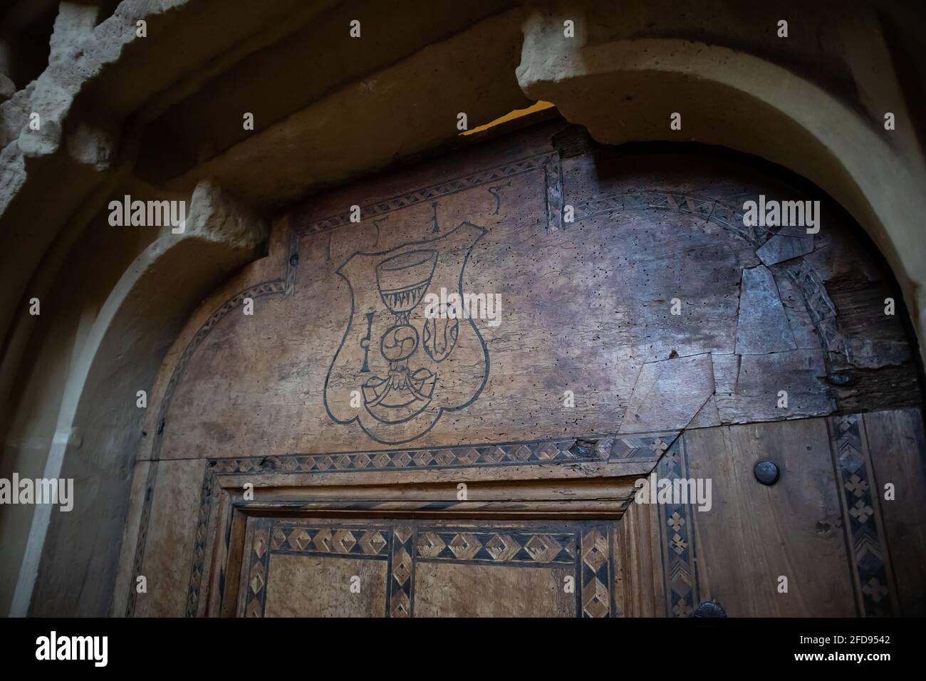 Biertan, Romania: The Unique locking system of the sacristy door built ...