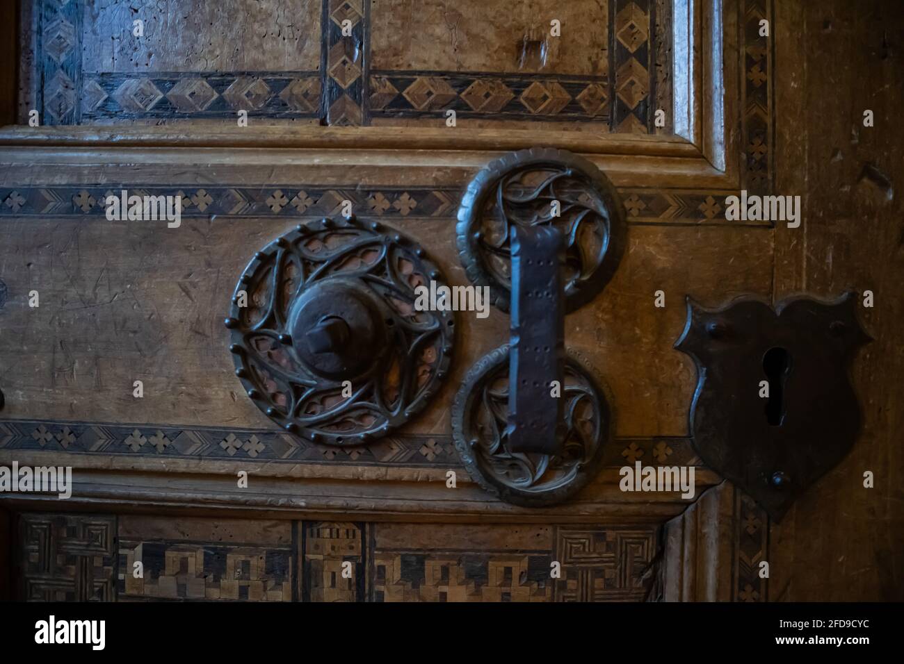 Biertan, Romania: The Unique locking system of the sacristy door built ...