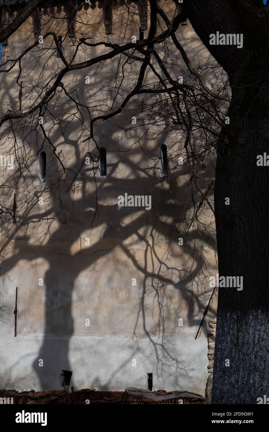 Biertan , Romania - April 10, 2021: Interior of Biertan Fortified ...