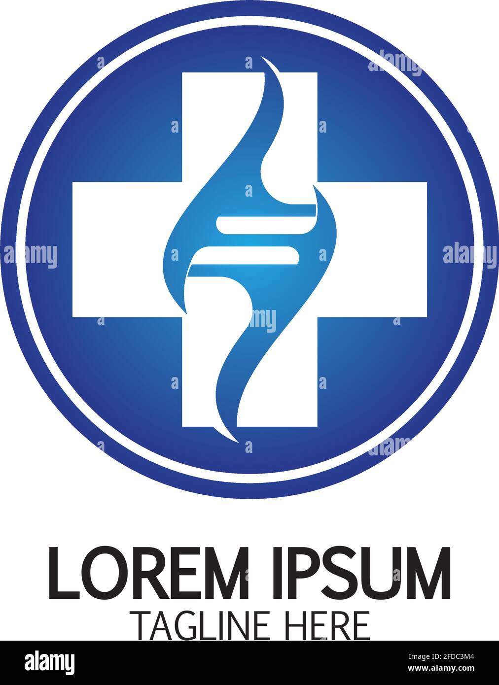 Health Cross DNA logo icon design template Stock Vector Image & Art - Alamy