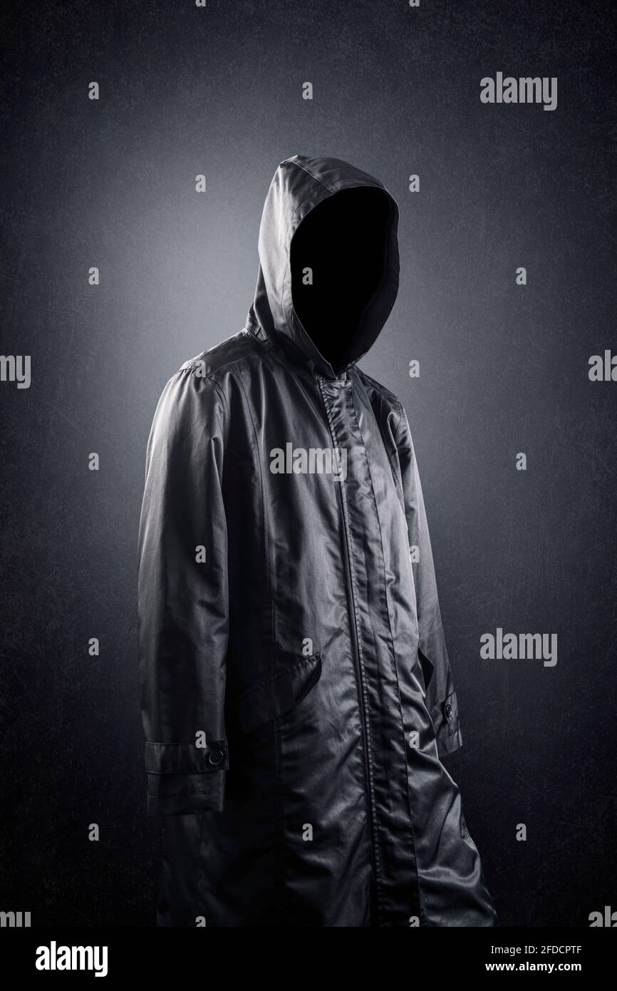 Ghostly figure in the dark Stock Photo - Alamy