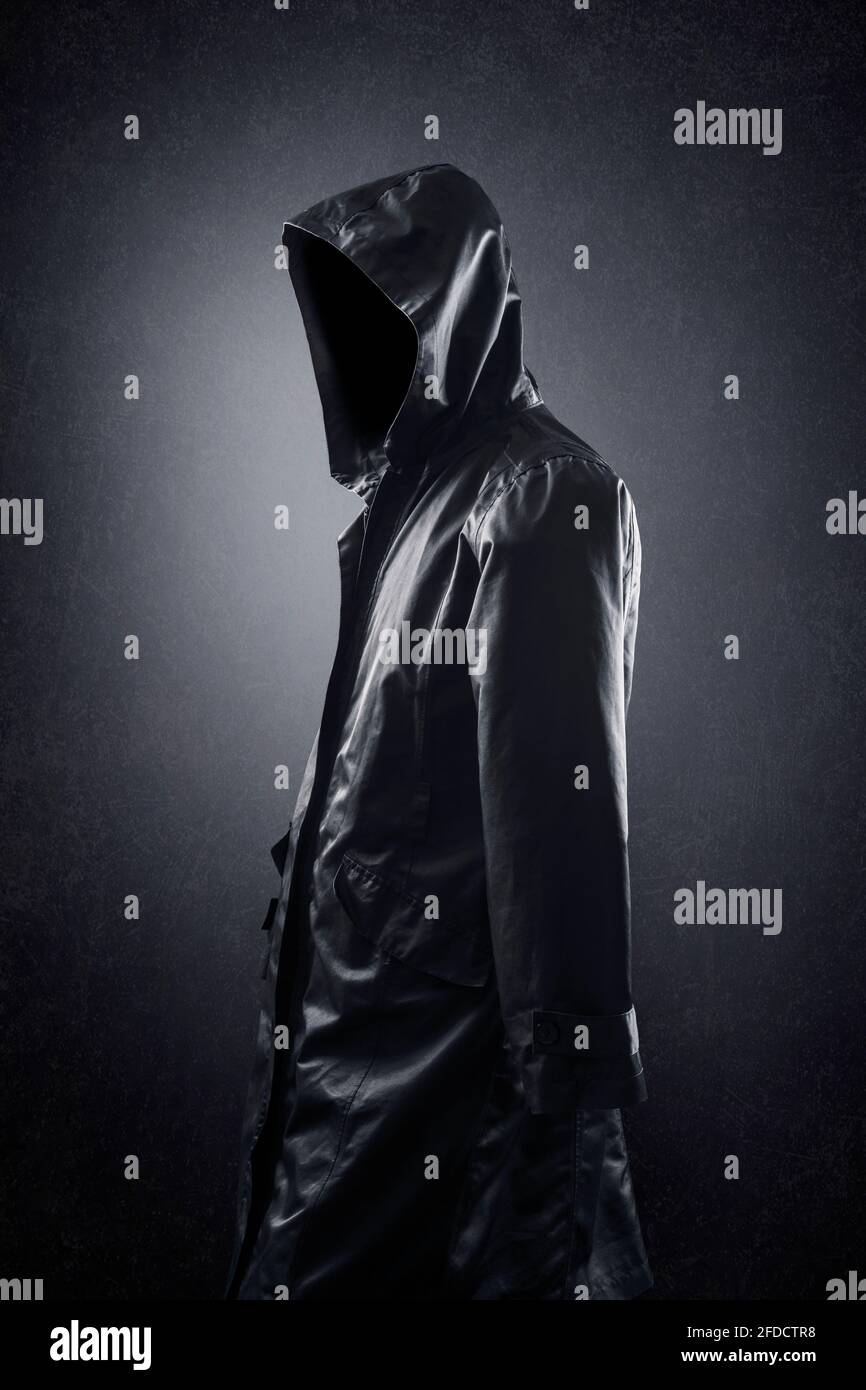 Ghostly figure in the dark Stock Photo - Alamy