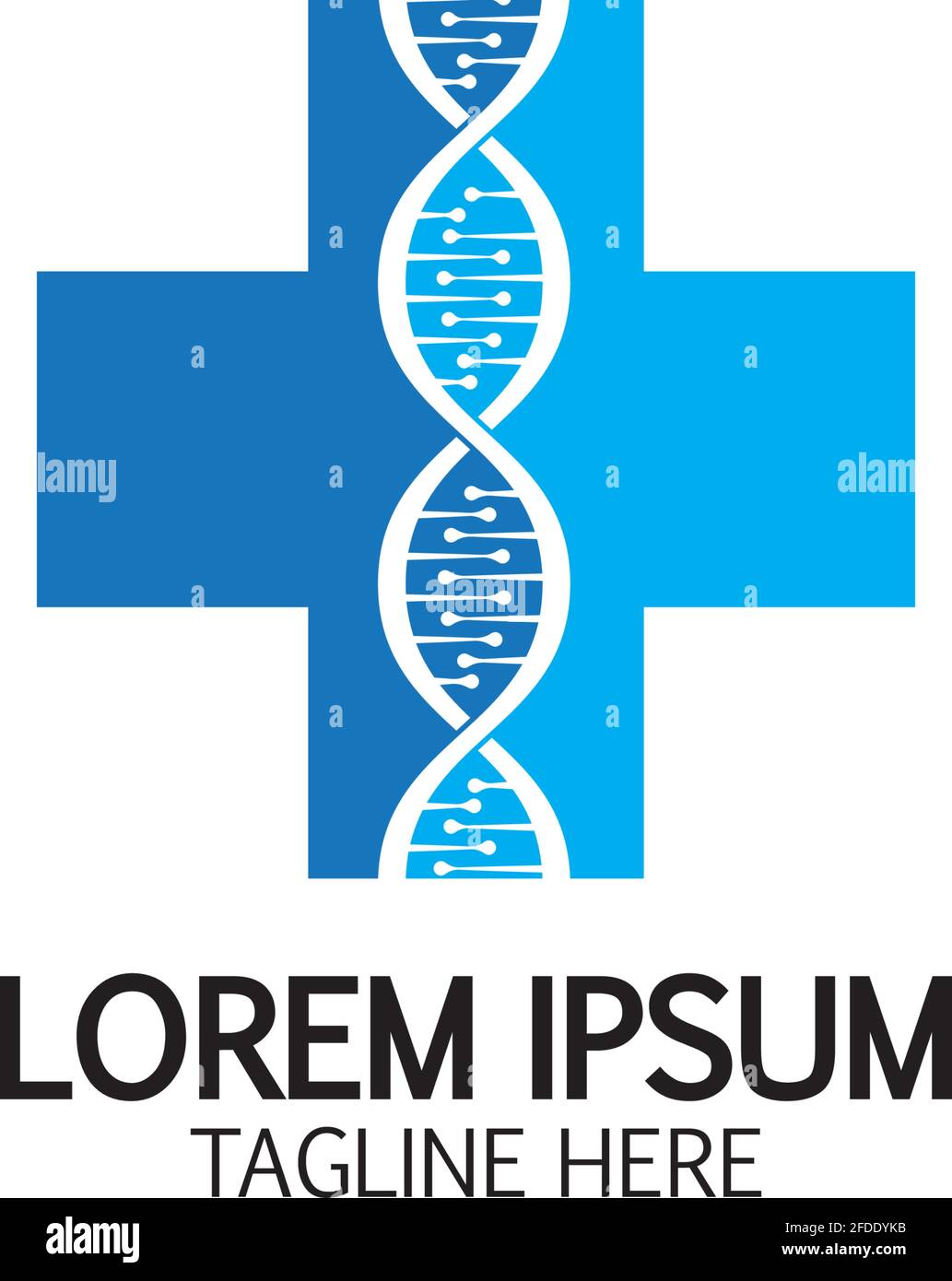 Health Cross DNA logo icon design template Stock Vector Image & Art - Alamy